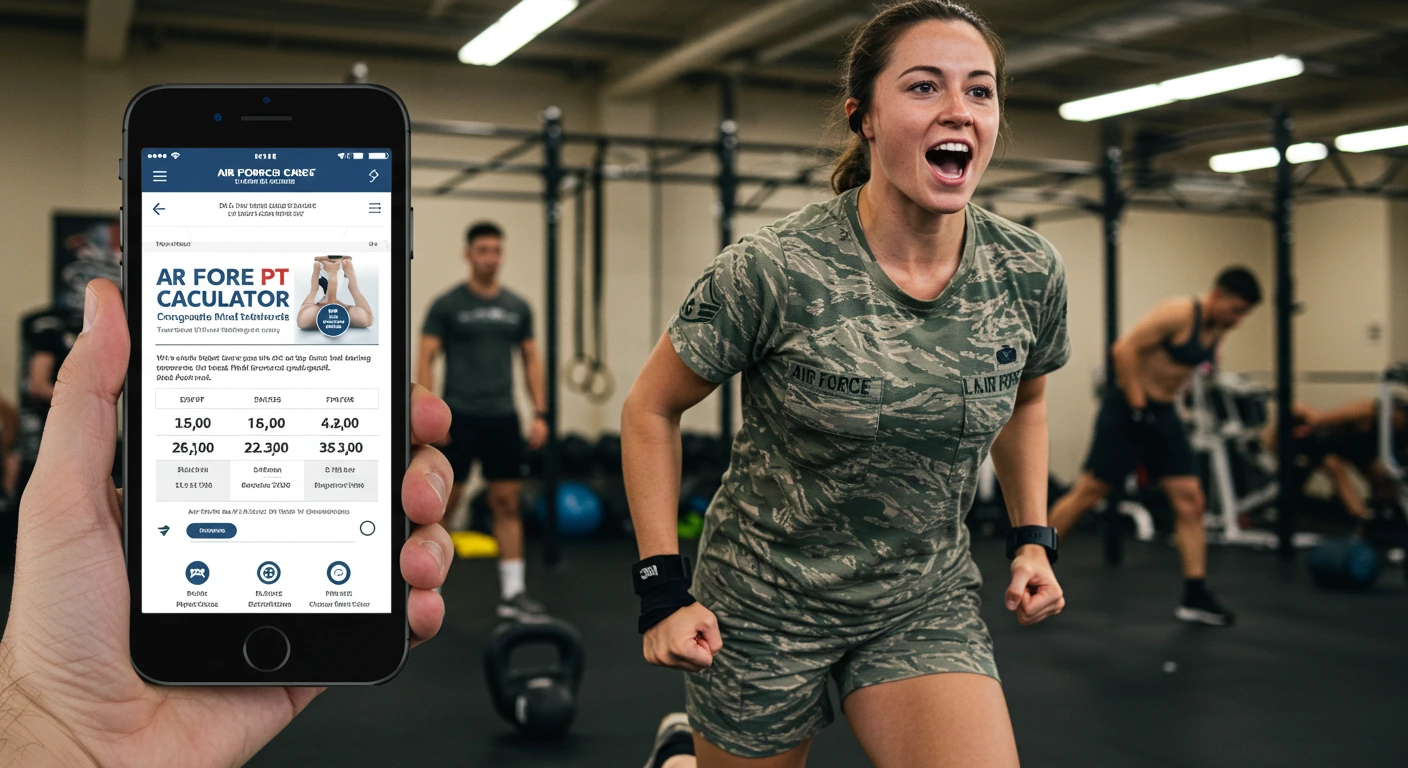 Air Force PT Calculator – Check Your USAF Score Accurately